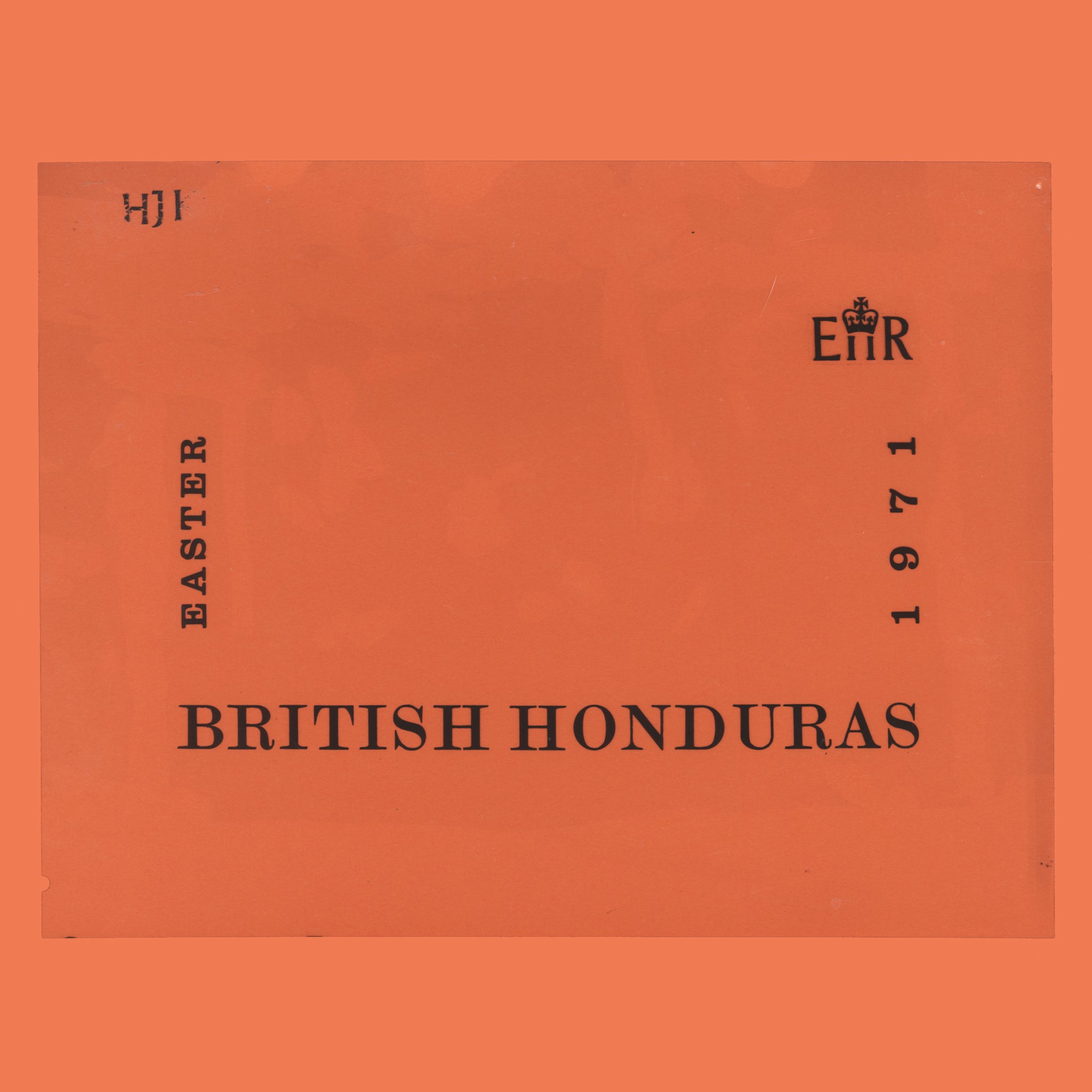 British Honduras 1971 Flowers/Easter acetate of textual elements – ZEBOOSE.COM