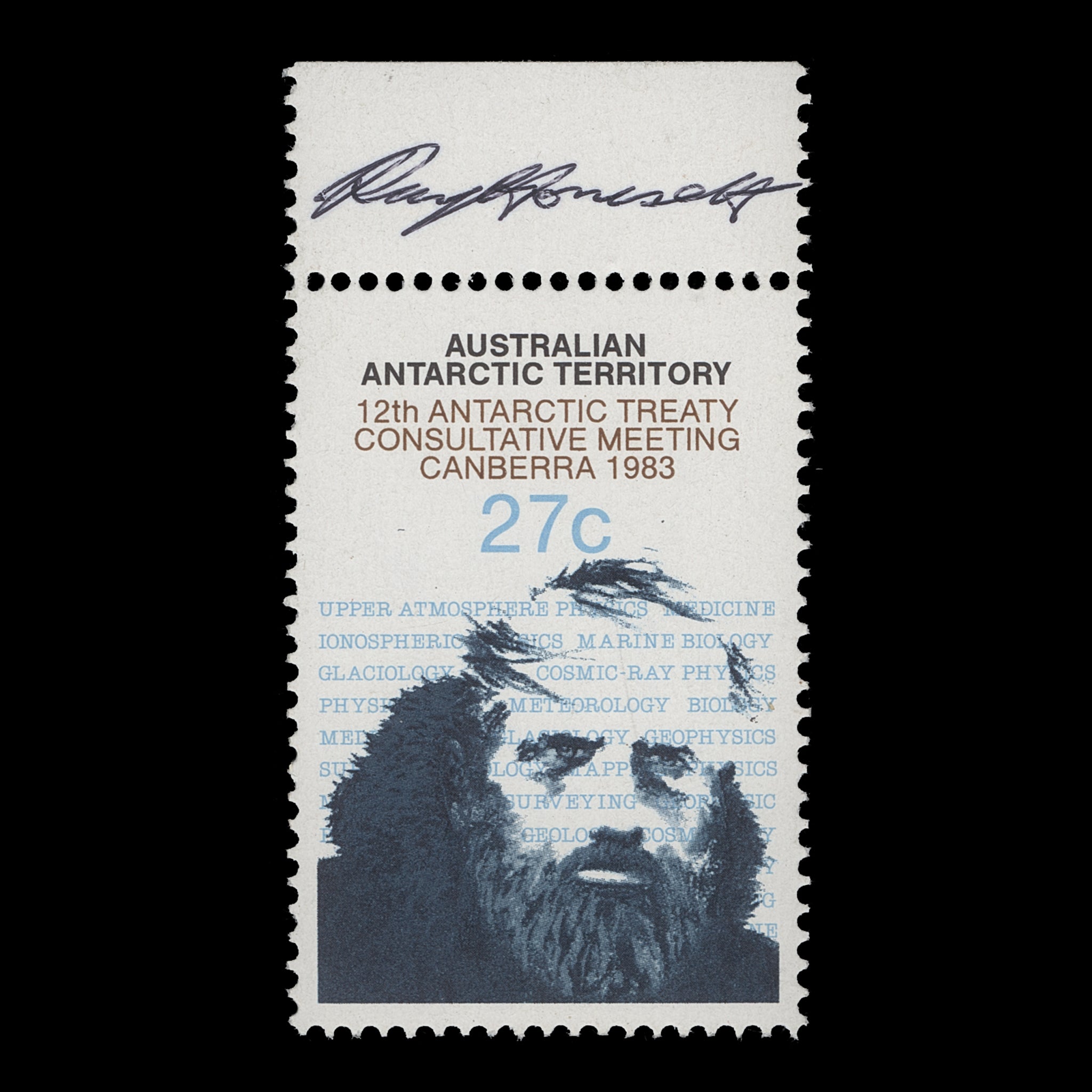 Australian Antarctic Territory 1983 (MNH) 27c Antarctic Treaty Meeting ...