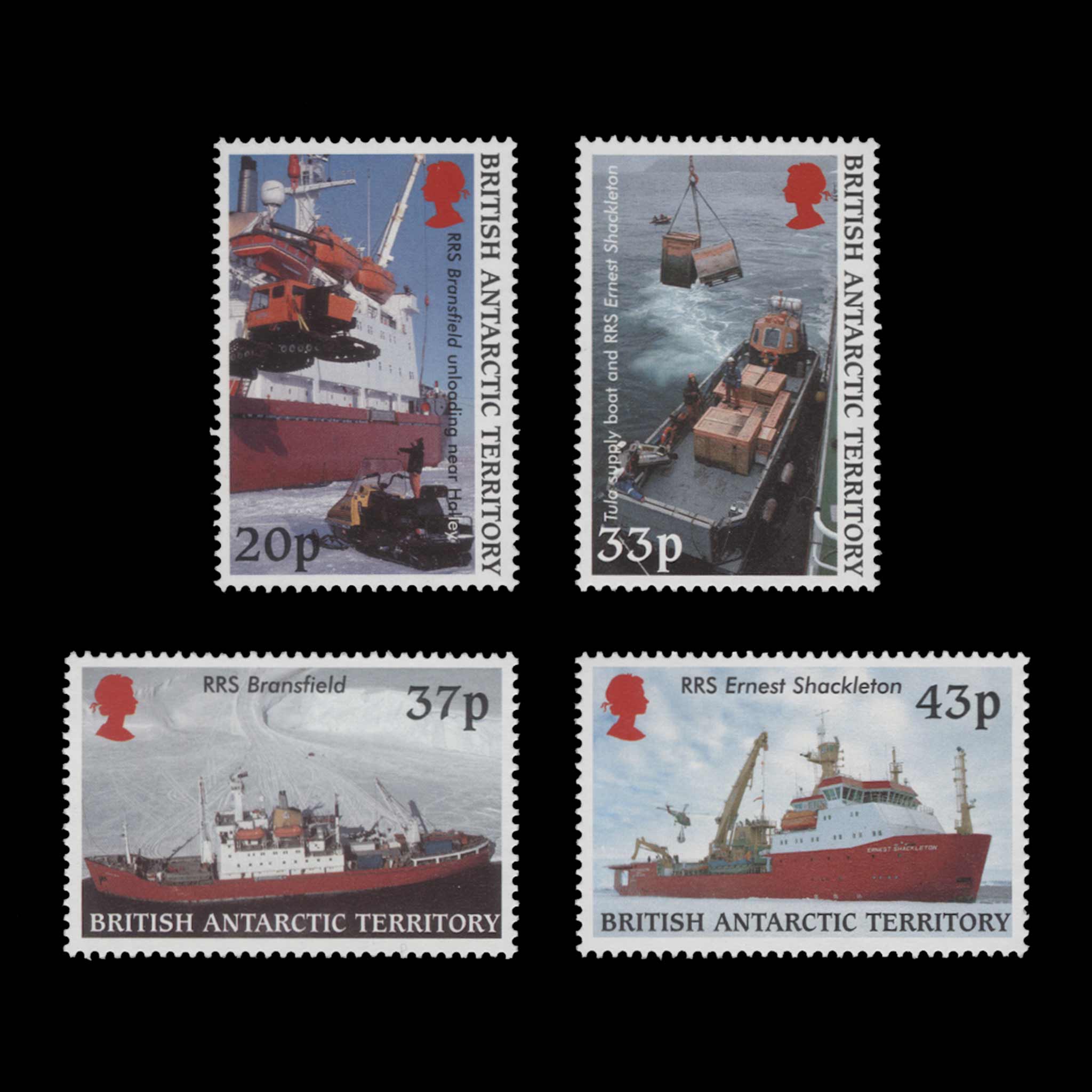 BAT 2000 (MNH) Survey Ships set – ZEBOOSE.COM