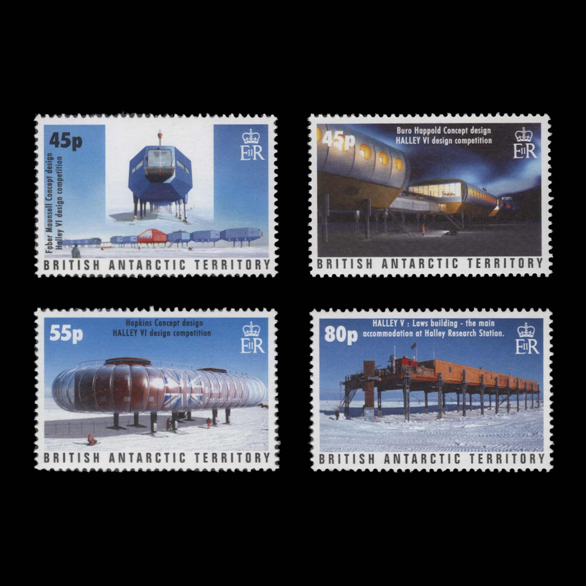 BAT 2005 (MNH) Halley VI Research Station Design Competition set ...