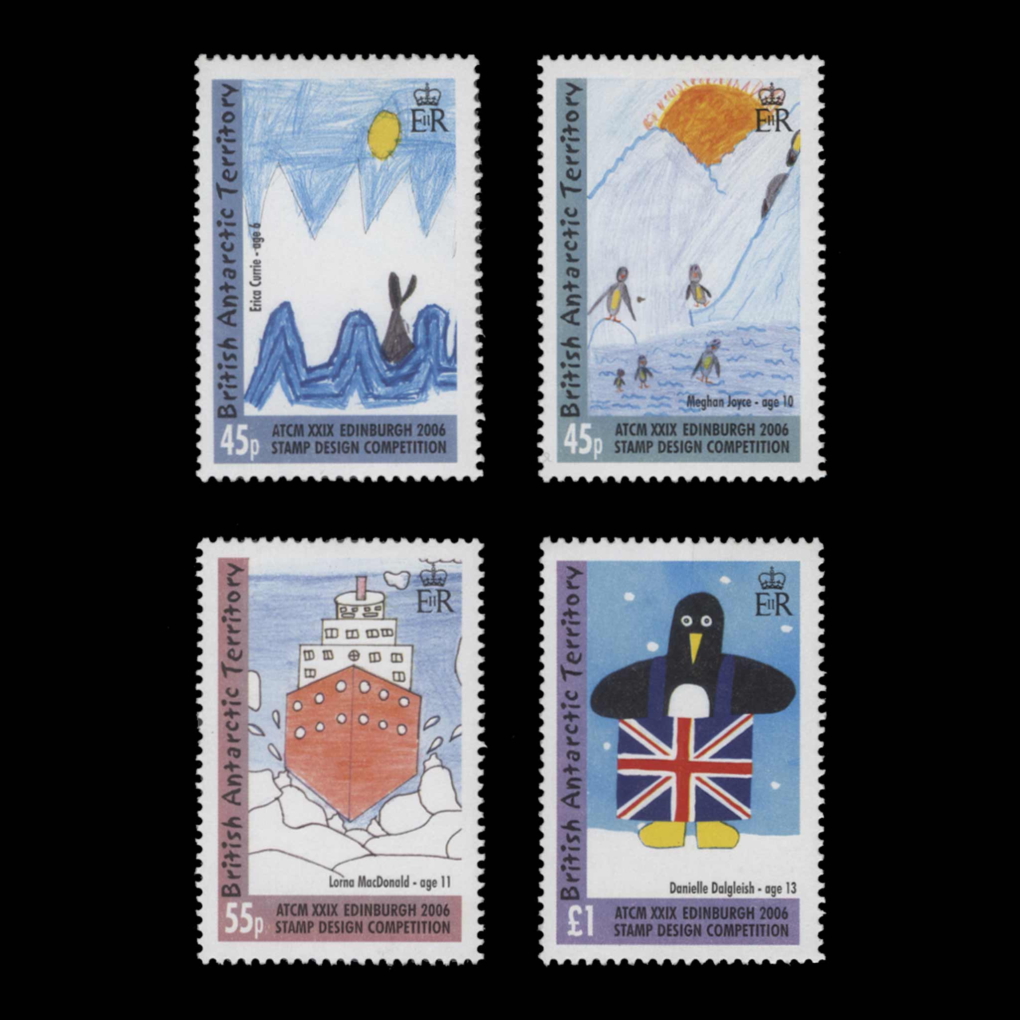 British Antarctic Territory 2006 Stamp Design Competition – ZEBOOSE.COM