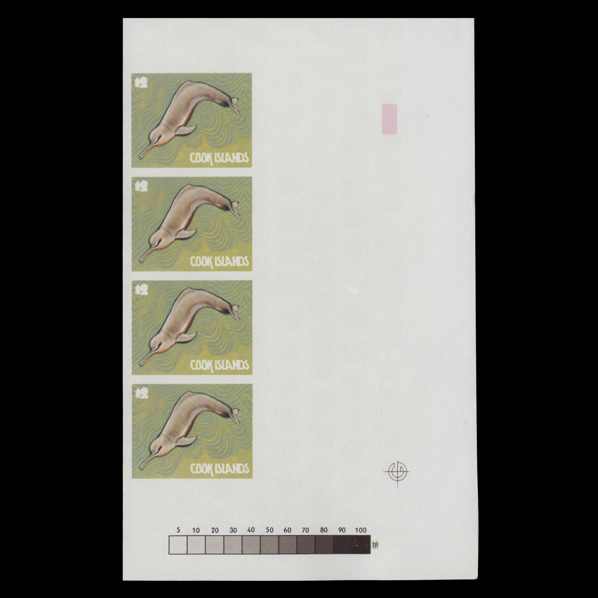 Cook Islands 1984 Boutu progressive proof strips – ZEBOOSE.COM
