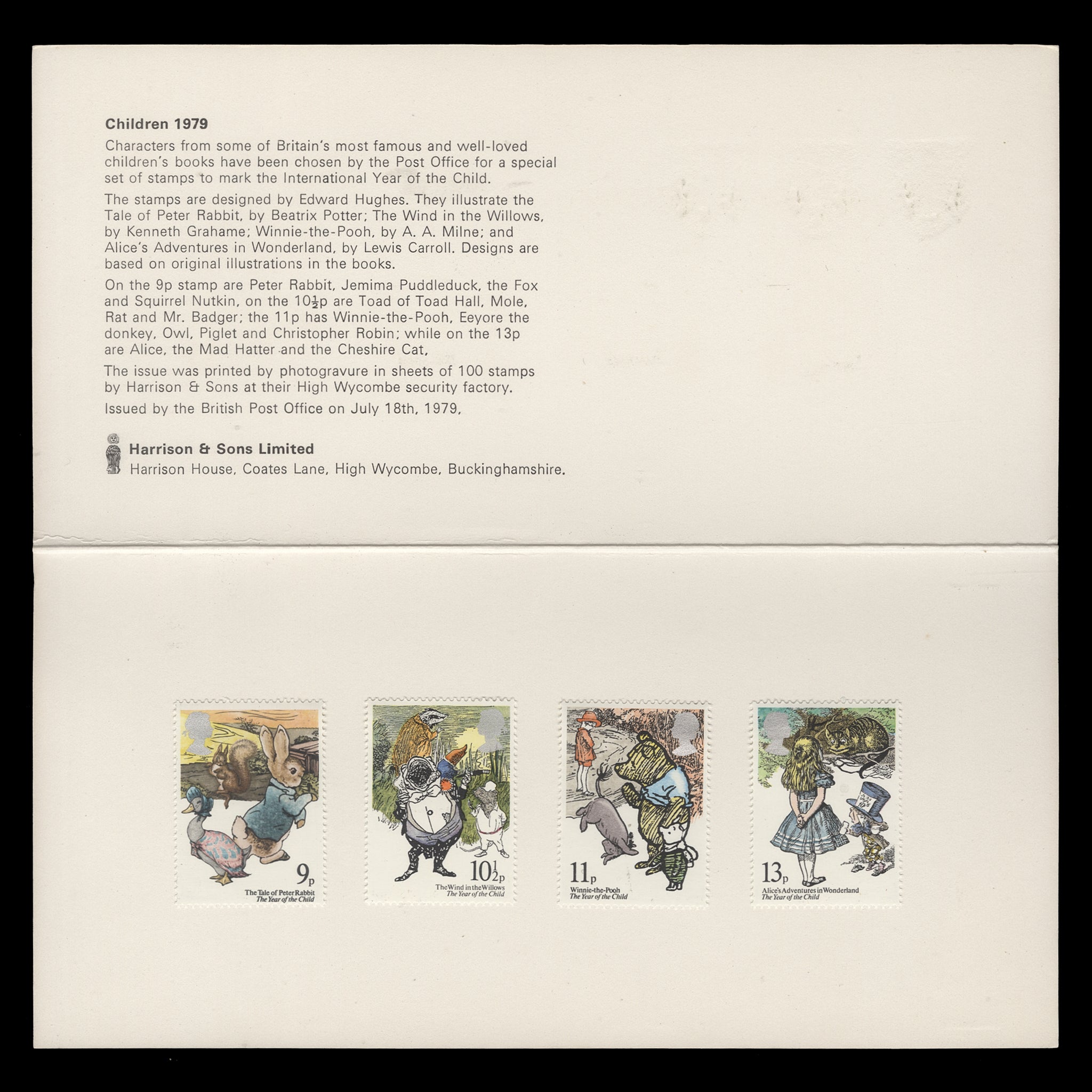 Great Britain 1979 Year of the Child presentation folder – ZEBOOSE.COM