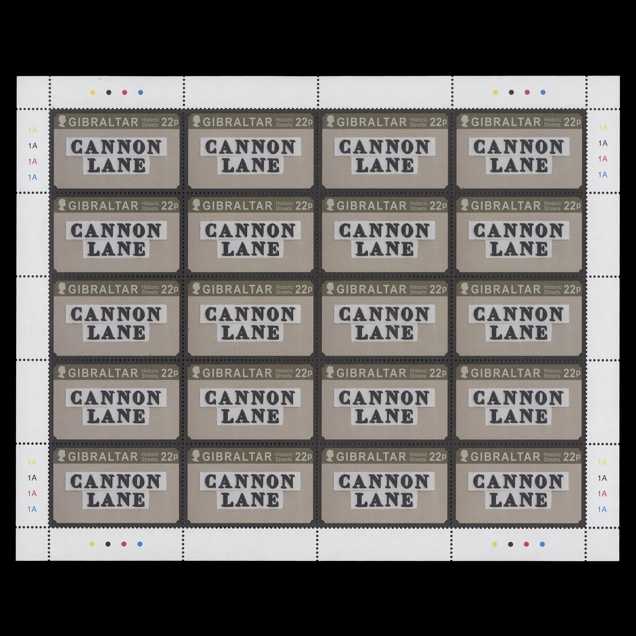 Gibraltar 2016 Historic Street Signs – ZEBOOSE.COM