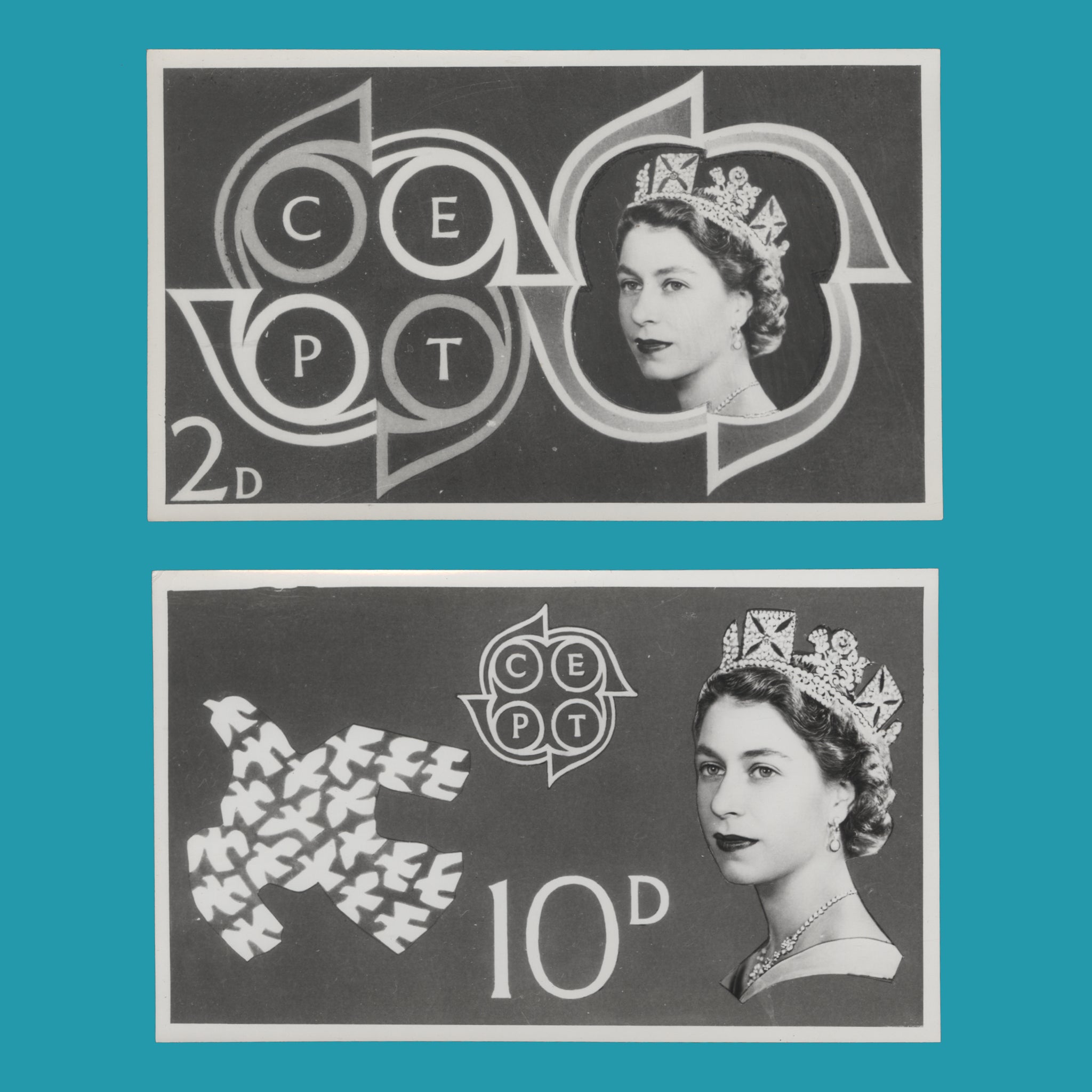 Great Britain 1961 CEPT photographic proofs – ZEBOOSE.COM