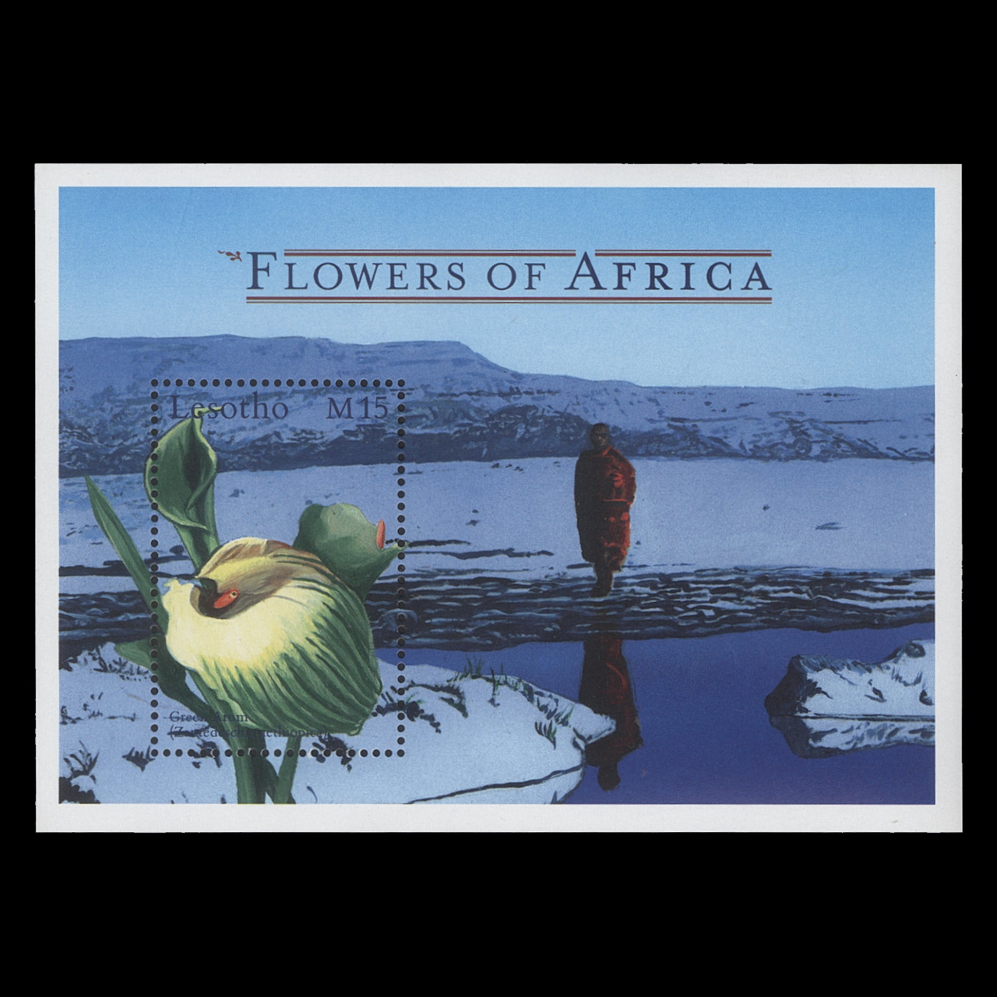 Lesotho 2000 African Flowers – ZEBOOSE.COM