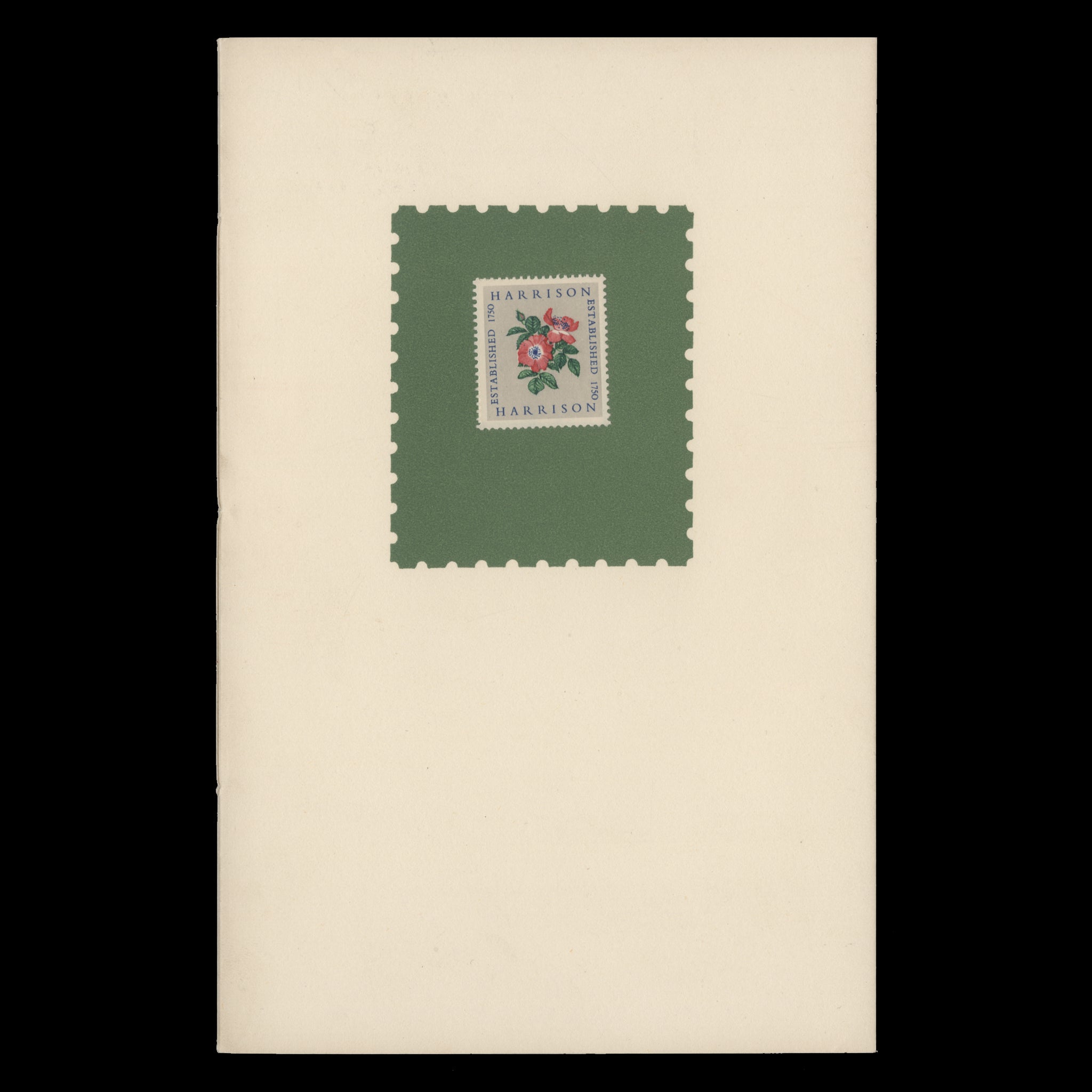 Omnibus 1954 Photogravure Printing of Postage Stamps presentation fold ...