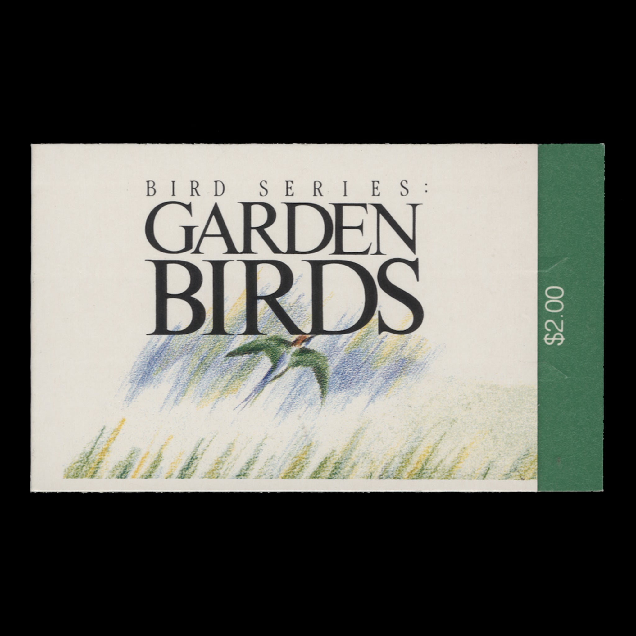 Singapore 1991 Garden Birds booklet – ZEBOOSE.COM