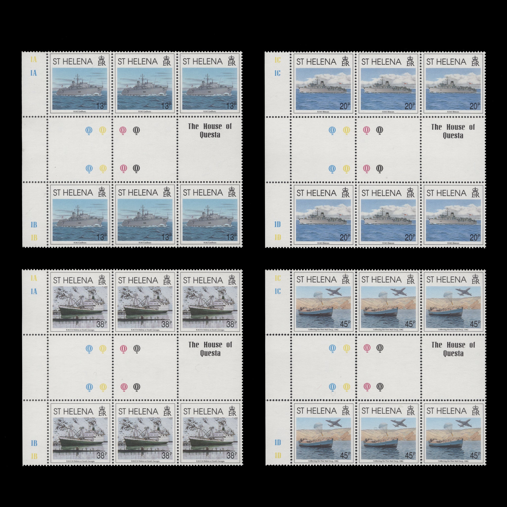 Saint Helena 1992 (MNH) Falkland Islands Liberation gutter traffic lig – ZEBOOSE.COM