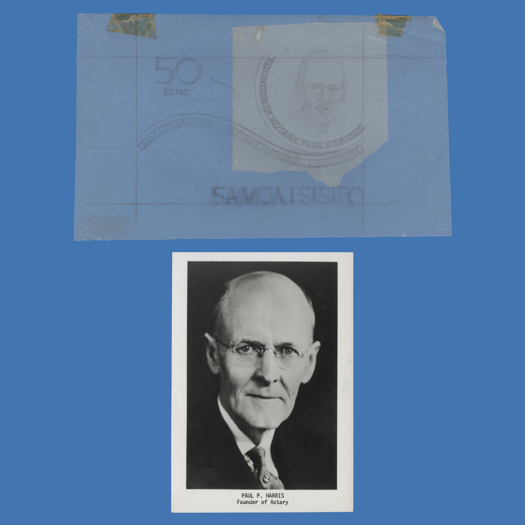 Samoa 1980 Rotary International Anniversary pencil essays – ZEBOOSE.COM