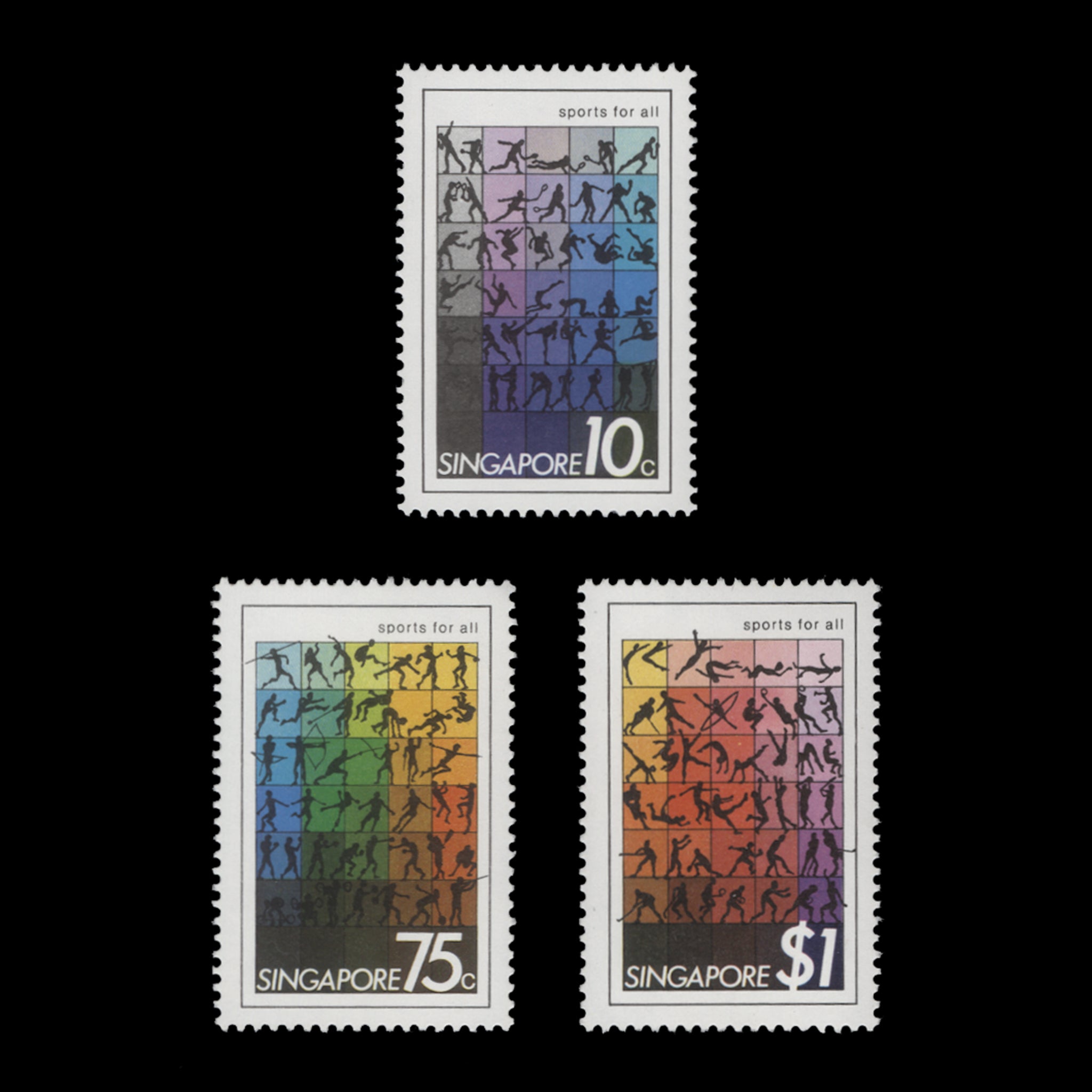 Singapore 1981 (MNH) Sports for All set – ZEBOOSE.COM