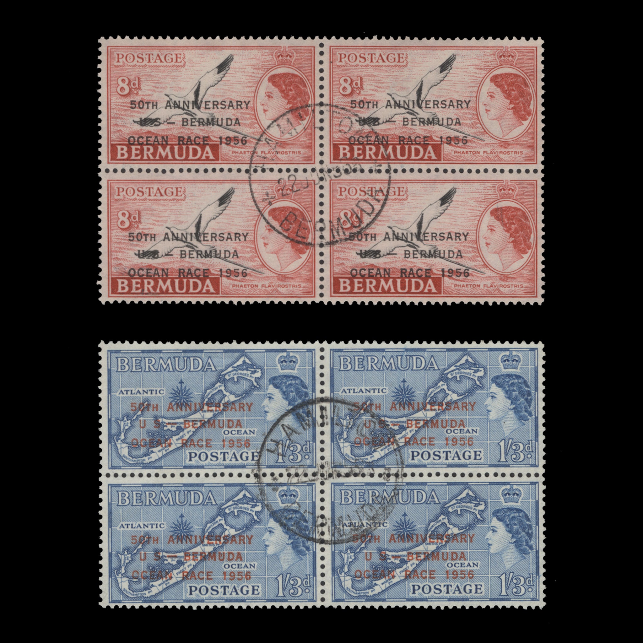 Bermuda 1955 (Used) Yacht Race blocks – ZEBOOSE.COM