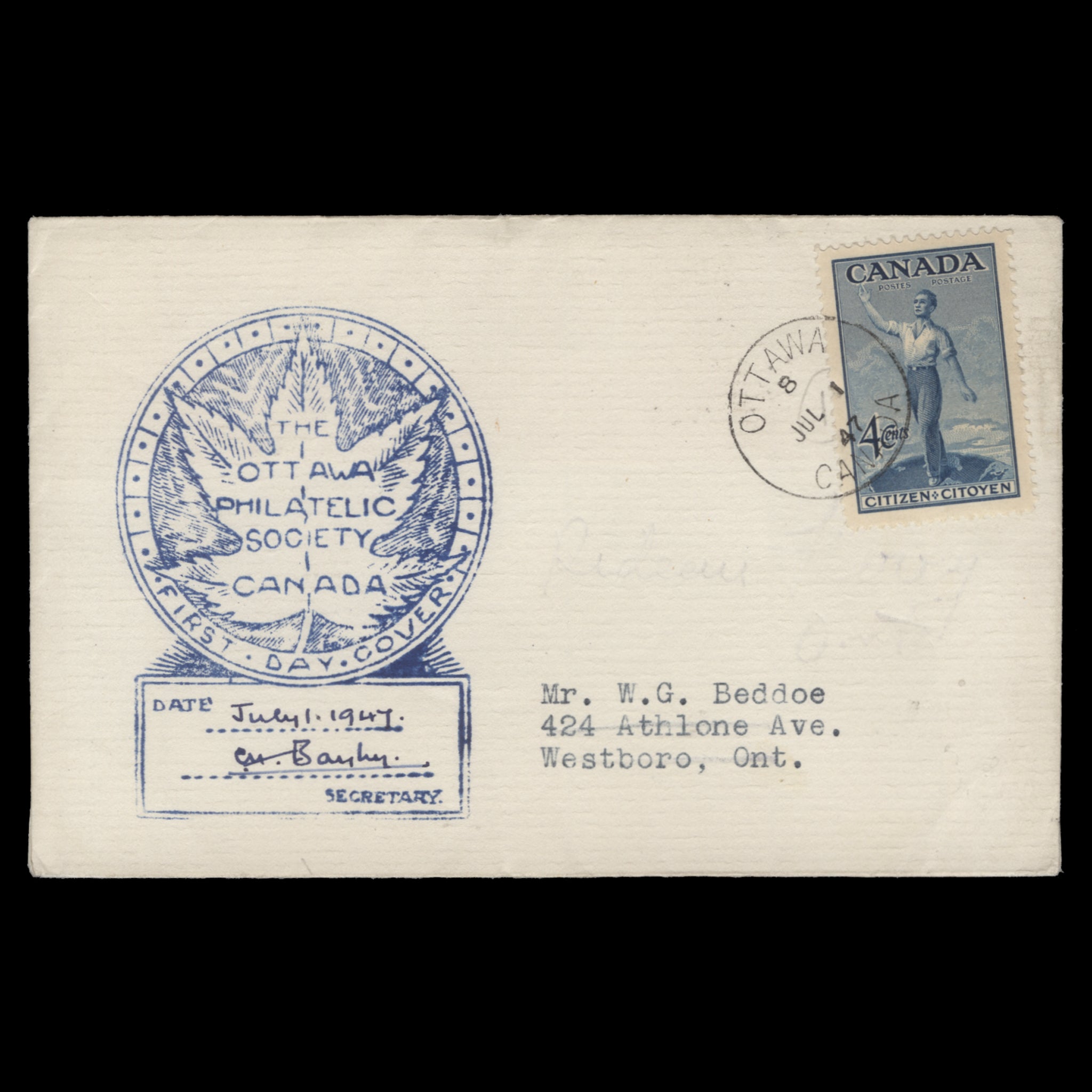 Canada 1947 Citizenship – ZEBOOSE.COM